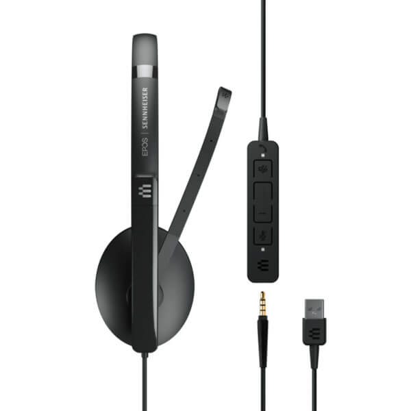 EPOS | Sennheiser ADAPT 165T USB II Headset | 1000902 | Headset Store